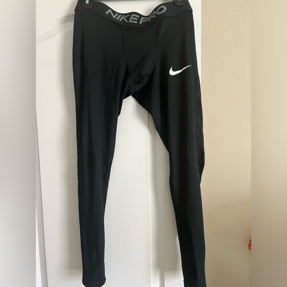 Nike | Other | Black L Nike Pro Compression Pants | Poshmark